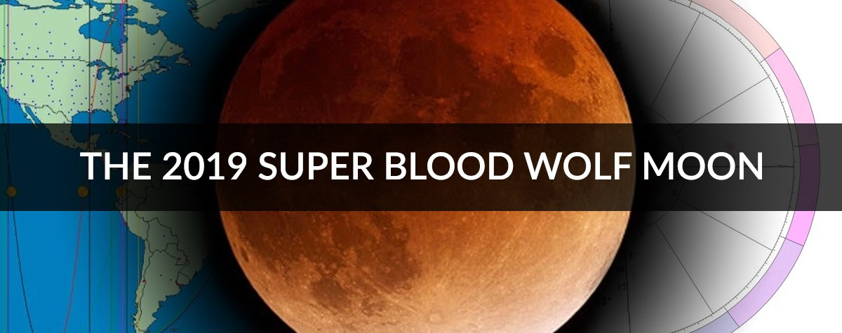 THE 2019 SUPER BLOOD WOLF MOON - William Stickevers