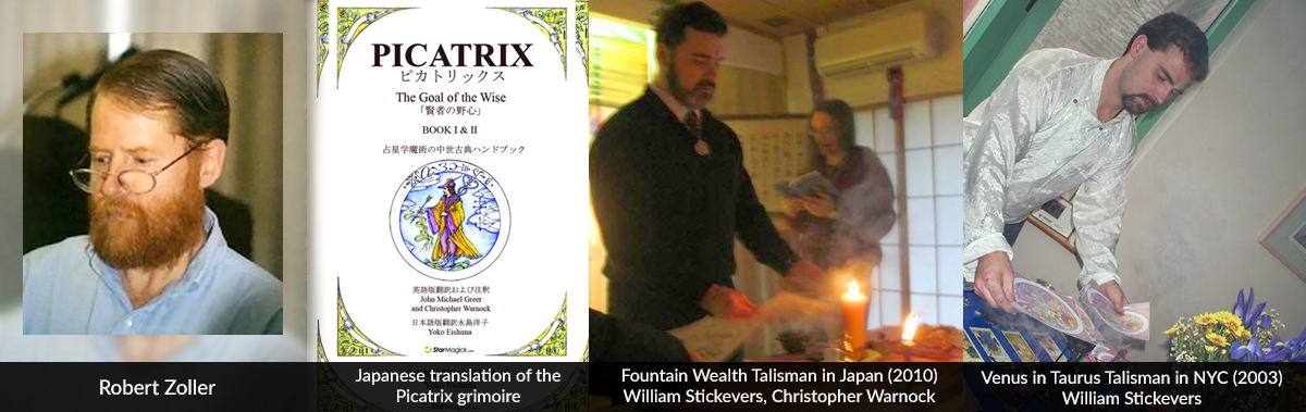 Robert Zoller, Picatrix, and Astrological Talismans since 2002 ...