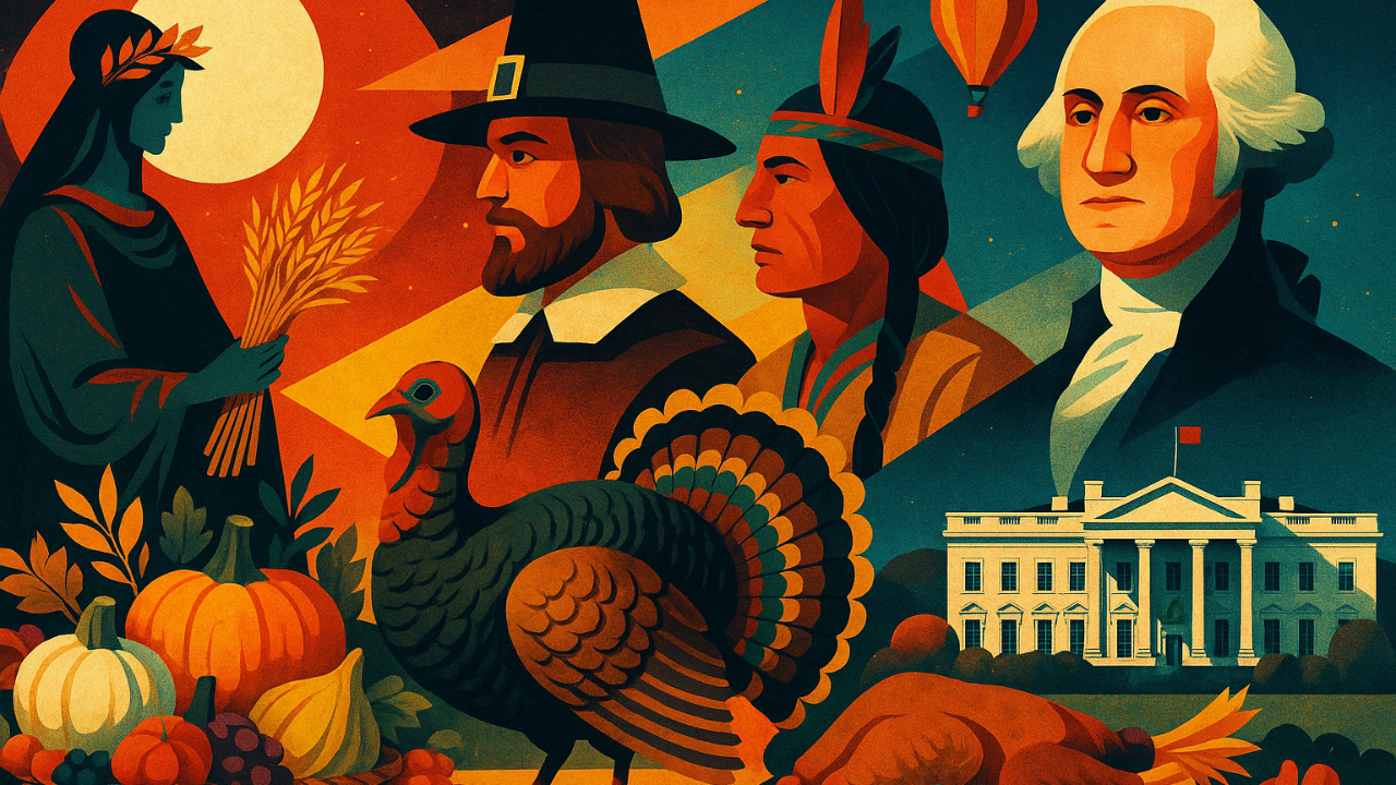 Historical Origins of Thanksgiving: Pagan Festivals, Pilgrim Feasts ...